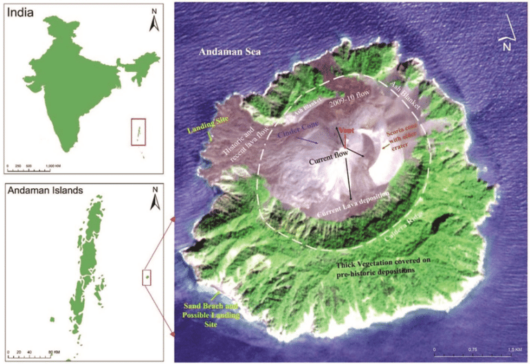 History and Mystery of India’s Only Active Volcano: Barren Island ...